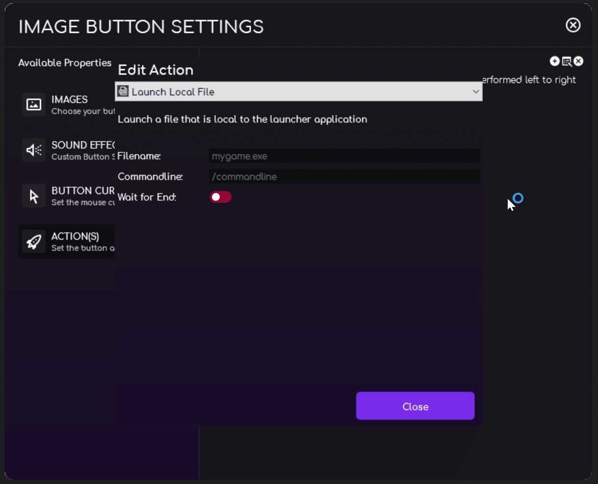 Event Actions – ByteBox Media Support