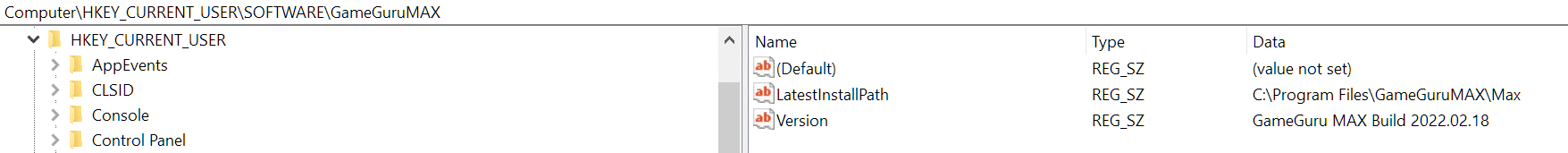 Event Action – Launch Registry File – ByteBox Media Support