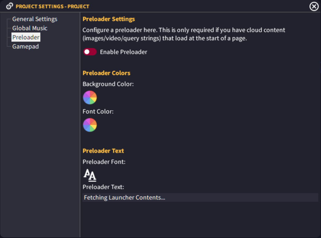 Launcher Settings – ByteBox Media Support