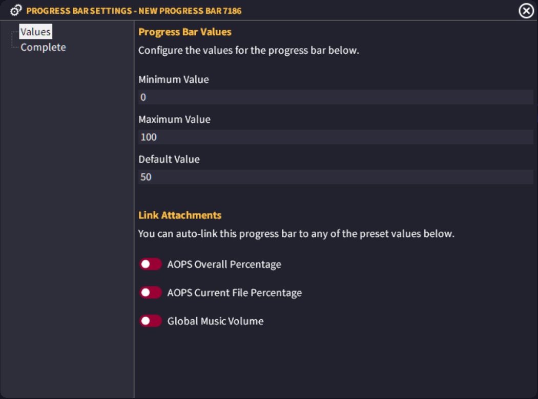 The Progress Bar Object – ByteBox Media Support