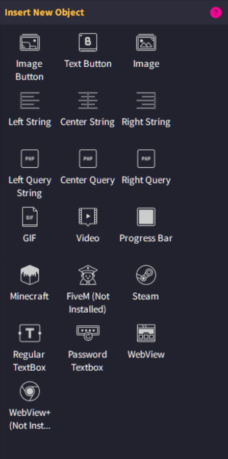 Object Panel – ByteBox Media Support